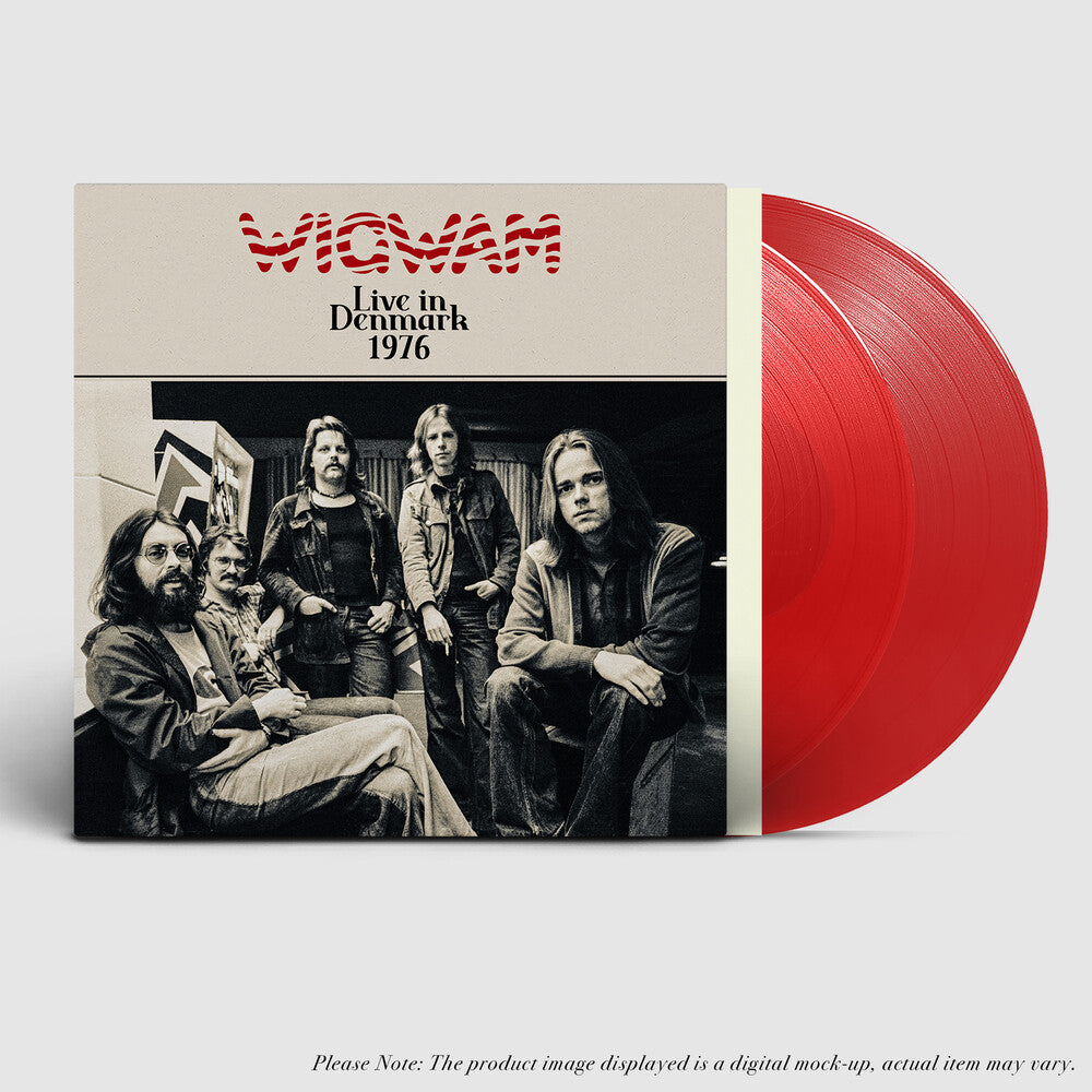 Pre-Order: Wig Wam - Live In Denmark 1976 [Clear Vinyl] (Red)
